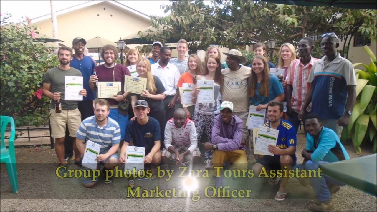 Clients moment at Springlands Hotel Zara Tours - YouTube