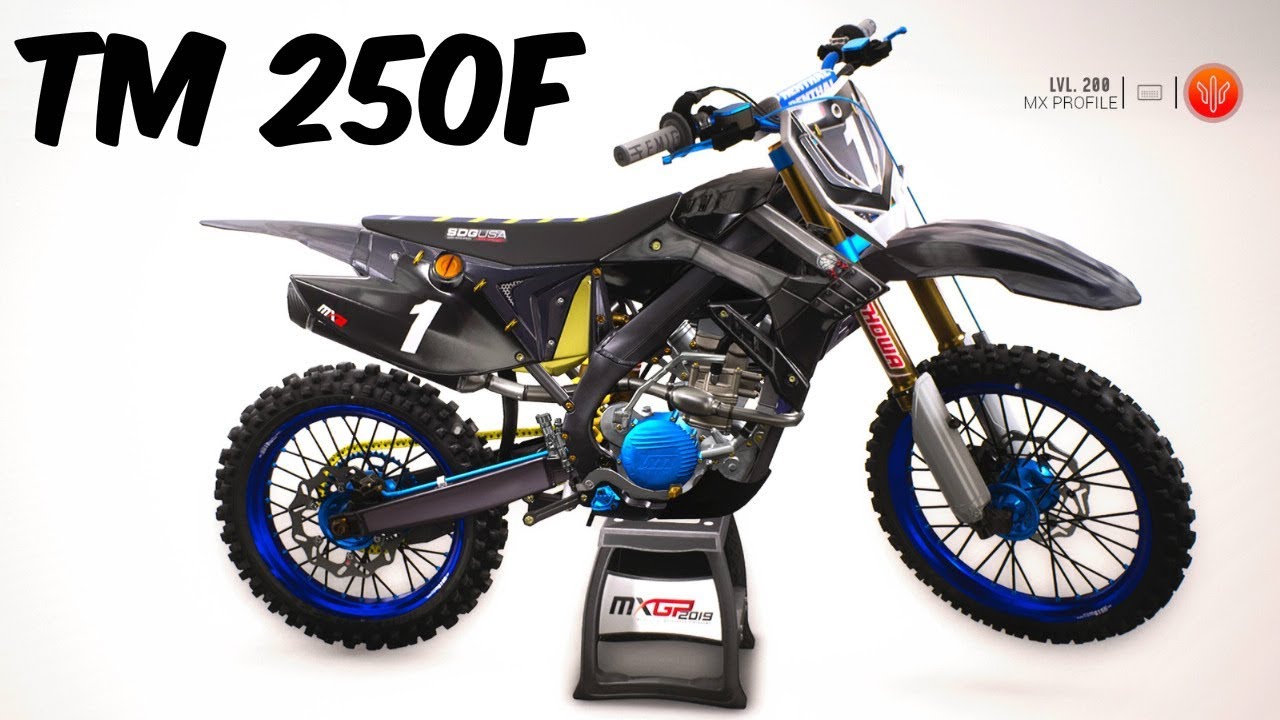 Mxgp 2019 bike customization.TM 250f - Worst bike on the game? - YouTube