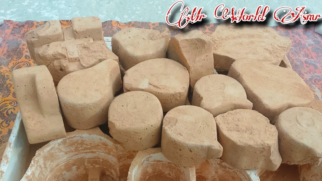 New masterpiece 🔥 Red mud dirt dry crumbling 💣amazing powder play with ...