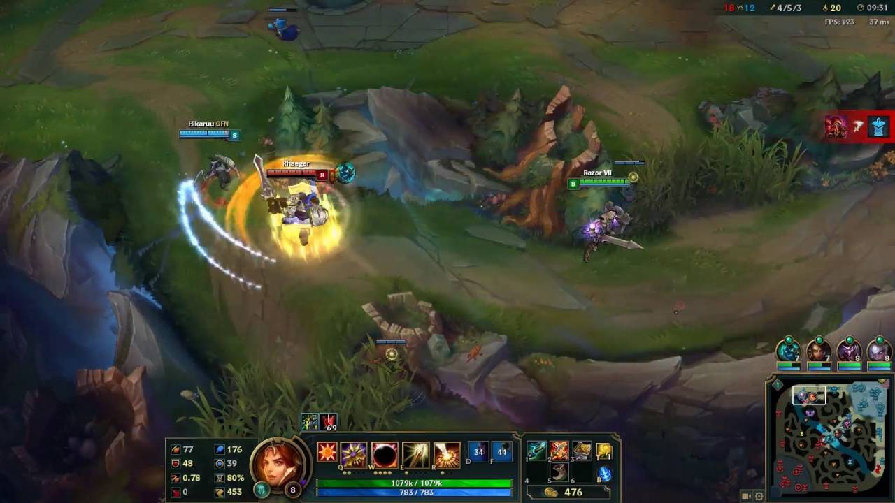 League of Legends AP Leona URF - YouTube