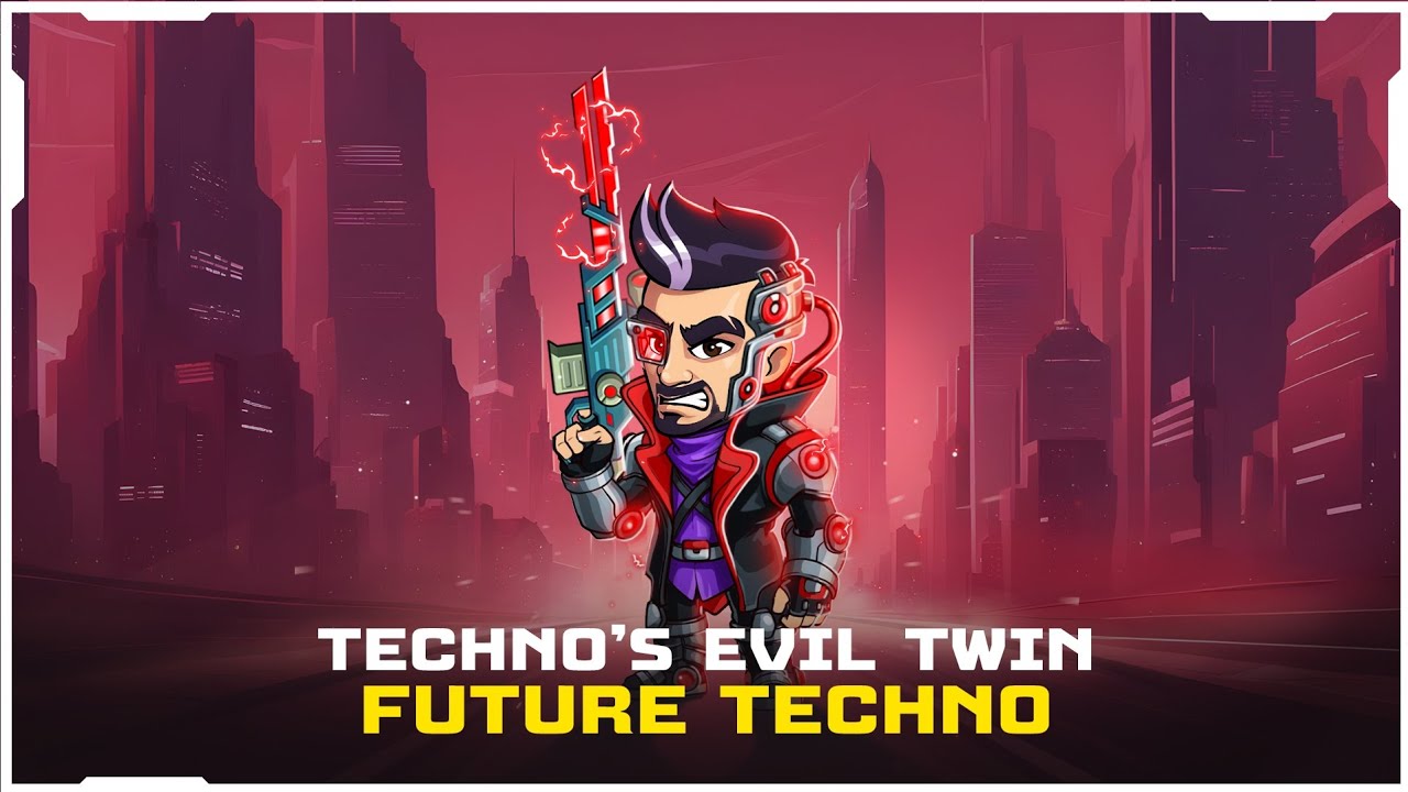Meet the Evil Techno from the Future ☠️⚡| #BattleStars - YouTube