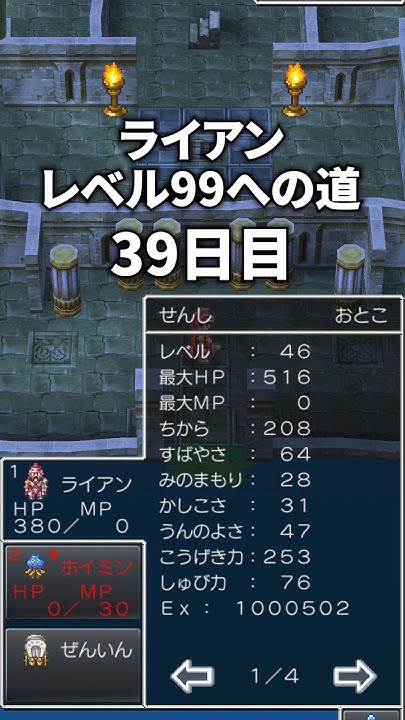 ライアンレベル99への道 39日目 #ドラクエ #ドラクエ4 #ドラゴンクエスト - YouTube
