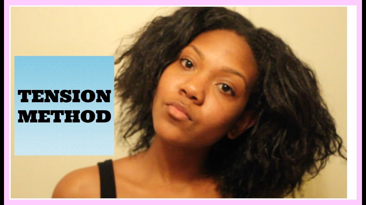 Tension Method on Transitioning Hair - YouTube