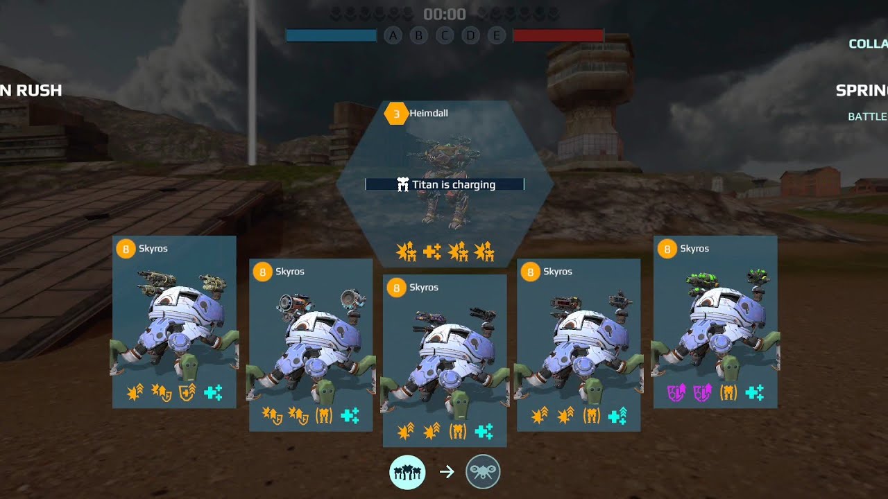 Skyros New Robot War Robots testing server 2022 - YouTube