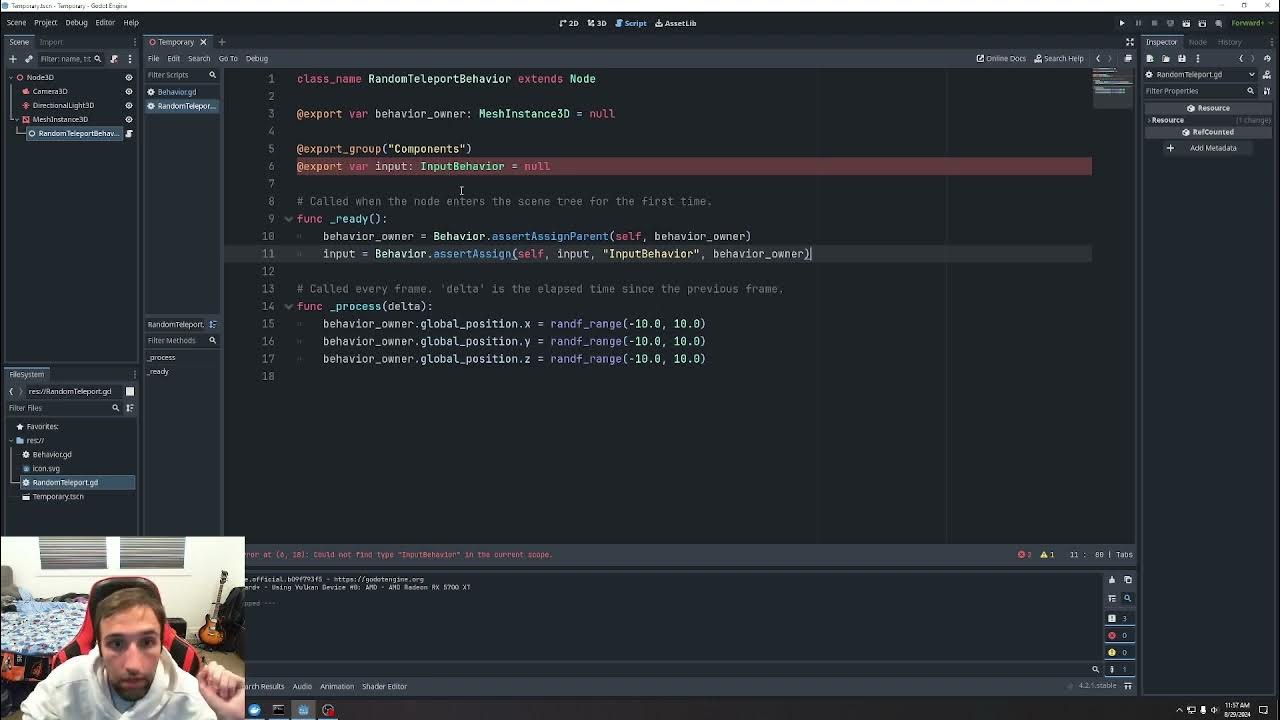 Solving the Biggest Issue With GDScript (Godot 4.2.1) - YouTube