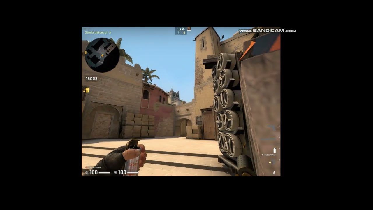 Smoke na mirage w CS GO/CS2 - YouTube