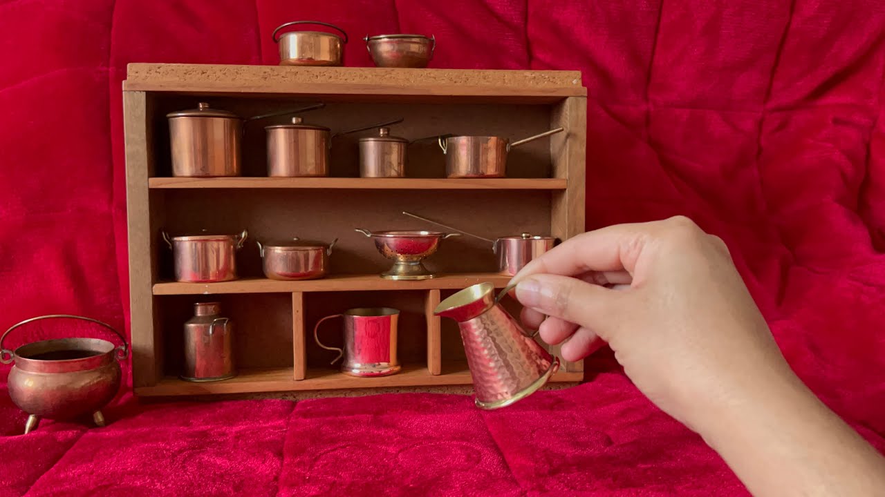 Copper miniatures, copper cooking toys copper miniature cooking vessels ...