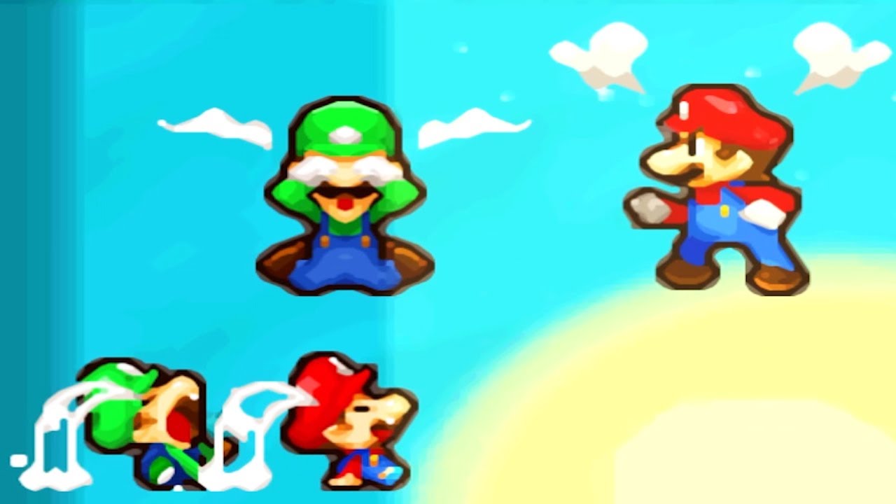 Mario & Luigi Partners in Time Walkthrough Part 12 - Gritzy Caves - YouTube