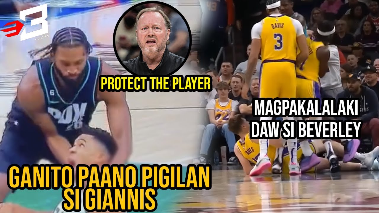 Patrick Beverley Suspended na, Magpaka-LALAKI ayon kay Booker| Protect ...