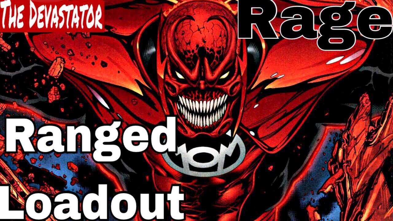DCUO - Rage Ranged Dps Loadout - YouTube