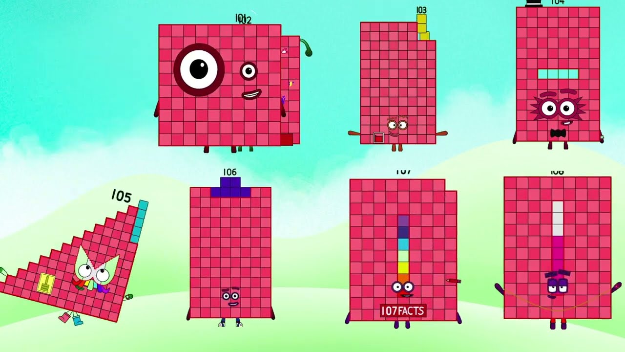 Numberblocks Run｜Stage8｜Studying math - YouTube