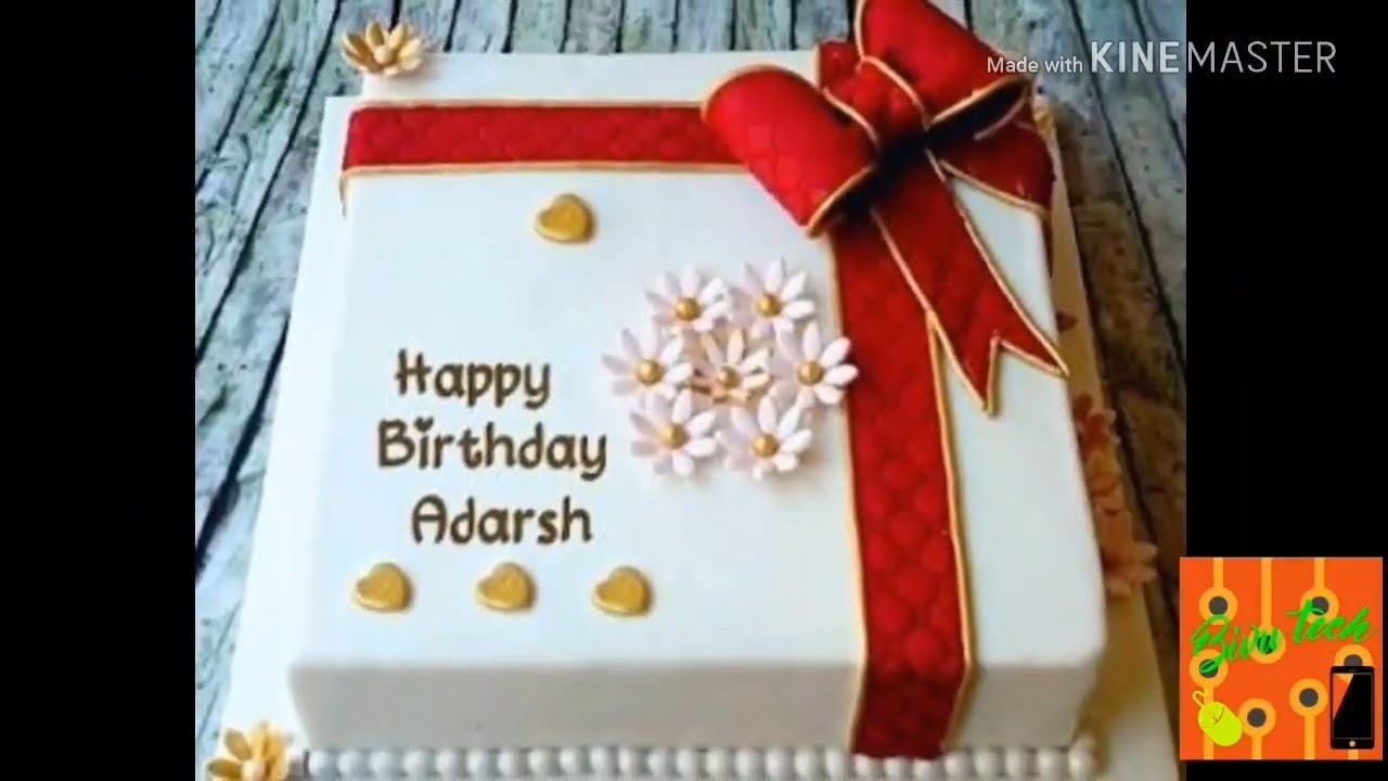 Happy Birthday Adarsh 🍰💗🎊🎉 | Happy Birthday Adarsh Song Status | Adarsh Birthday Song - YouTube
