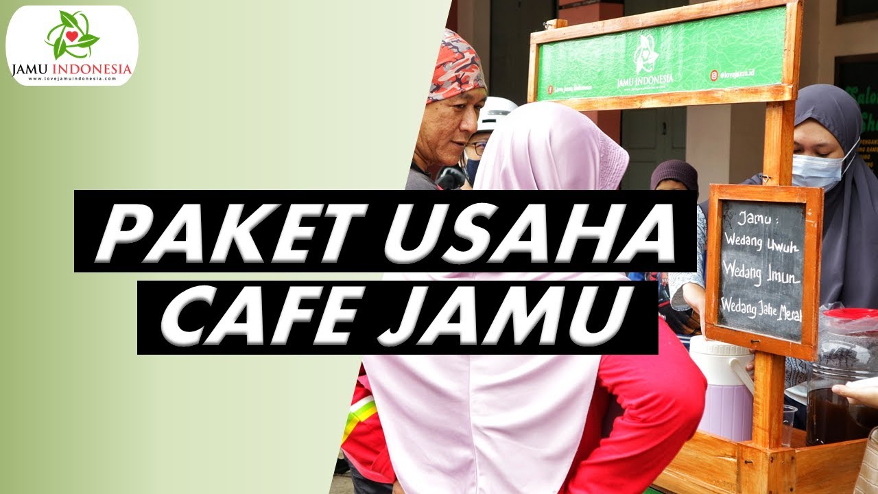PAKET USAHA CAFE JAMU (LOVE JAMU INDONESIA) - YouTube