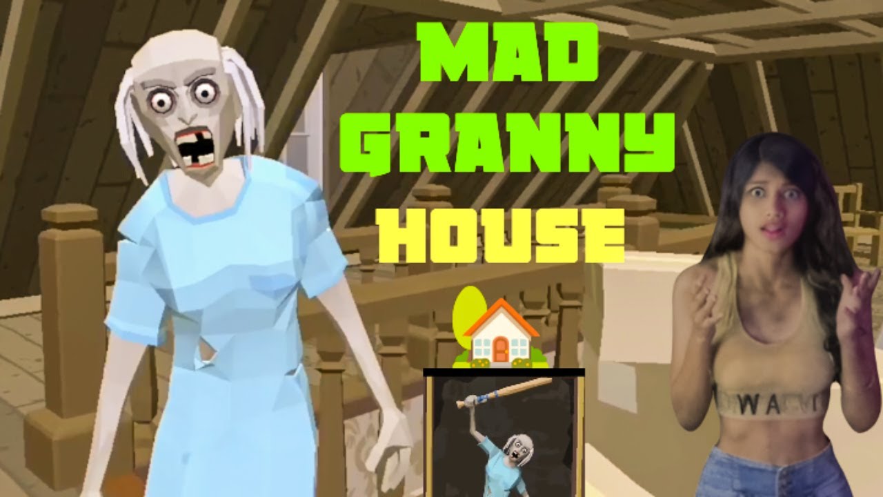 ESCAPE MAD GRANNY HOUSE! | Scary Horror Game Challenge 🏚️👵 #madgranny # ...