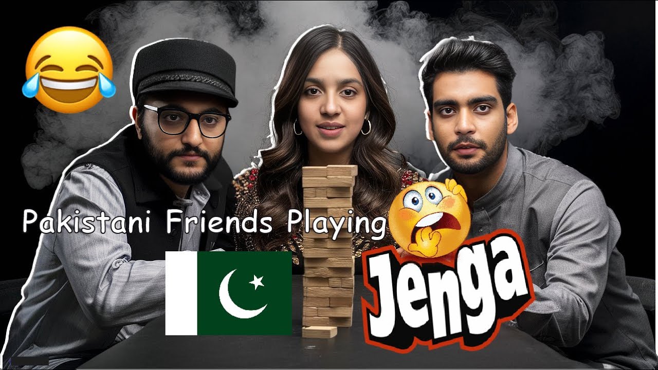 Epic Jenga Battle with Hamza, Asad, and Huma | Mehar Explores - YouTube