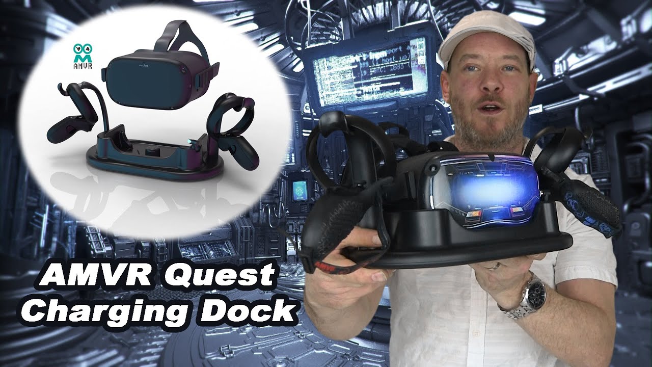 Oculus Quest Charging Dock by AMVR (Oculus Quest Charging Station ...