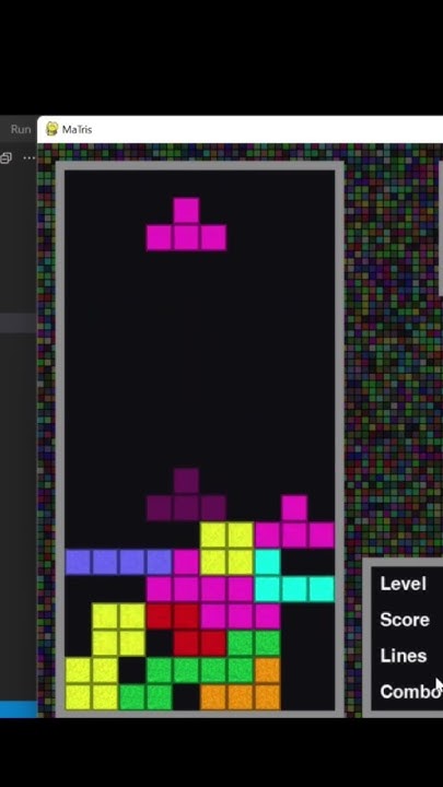 Tetris Game Using Python Py Game Shorts Shortsvideo Shortsfeed Jeydurgasshre Coderjey Youtube