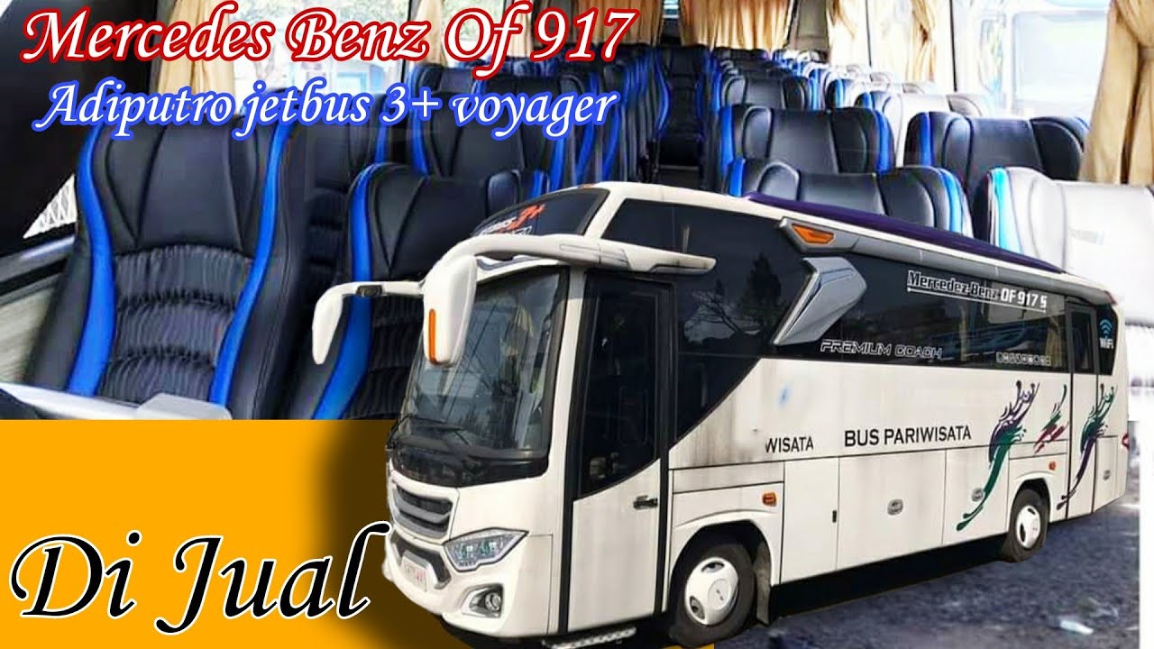 HARGA BUS MEDIUM BEKAS MURAH MERCEDES BENZ KAROSERI ADIPUTRO JETBUS 3 ...