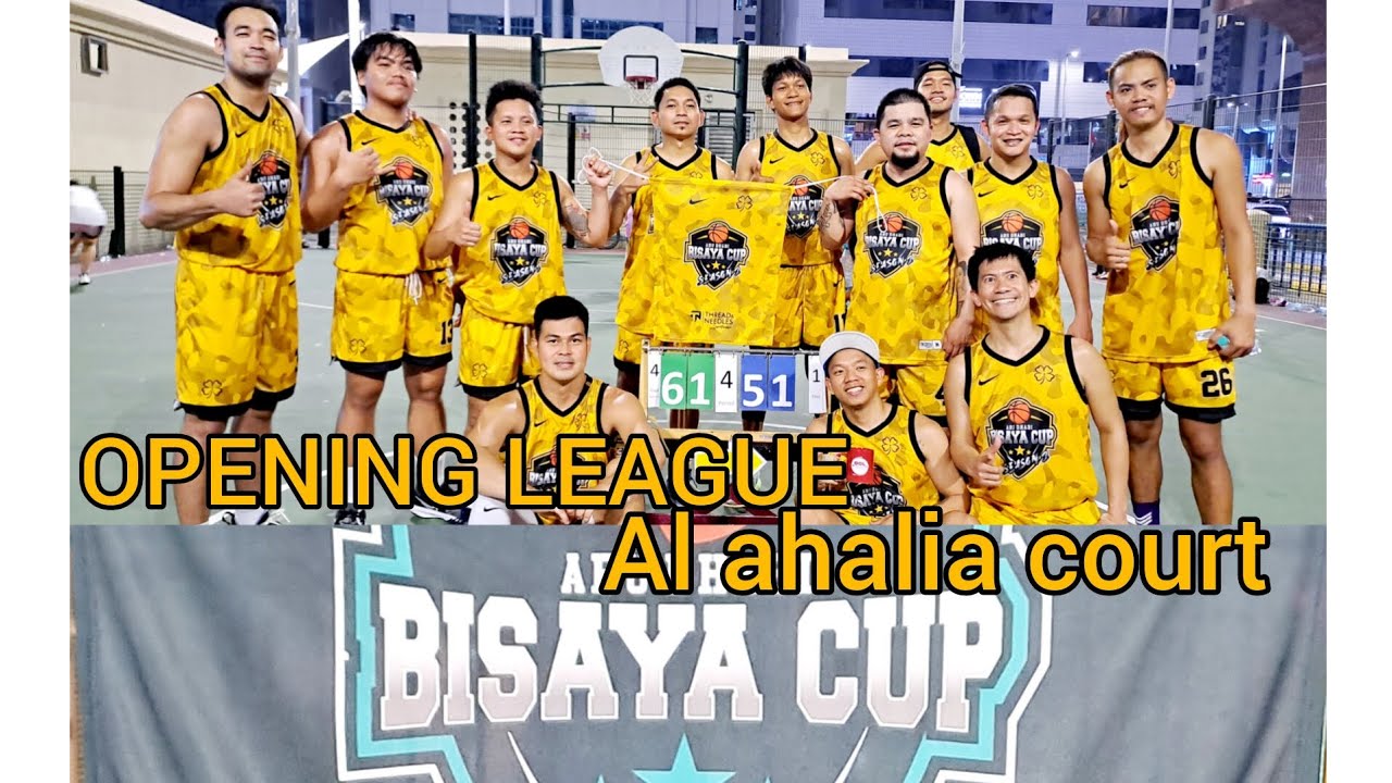 WHITE VS YELLOW(BISAYA CUP)SEASON2|0PENING LEAGUE| - YouTube
