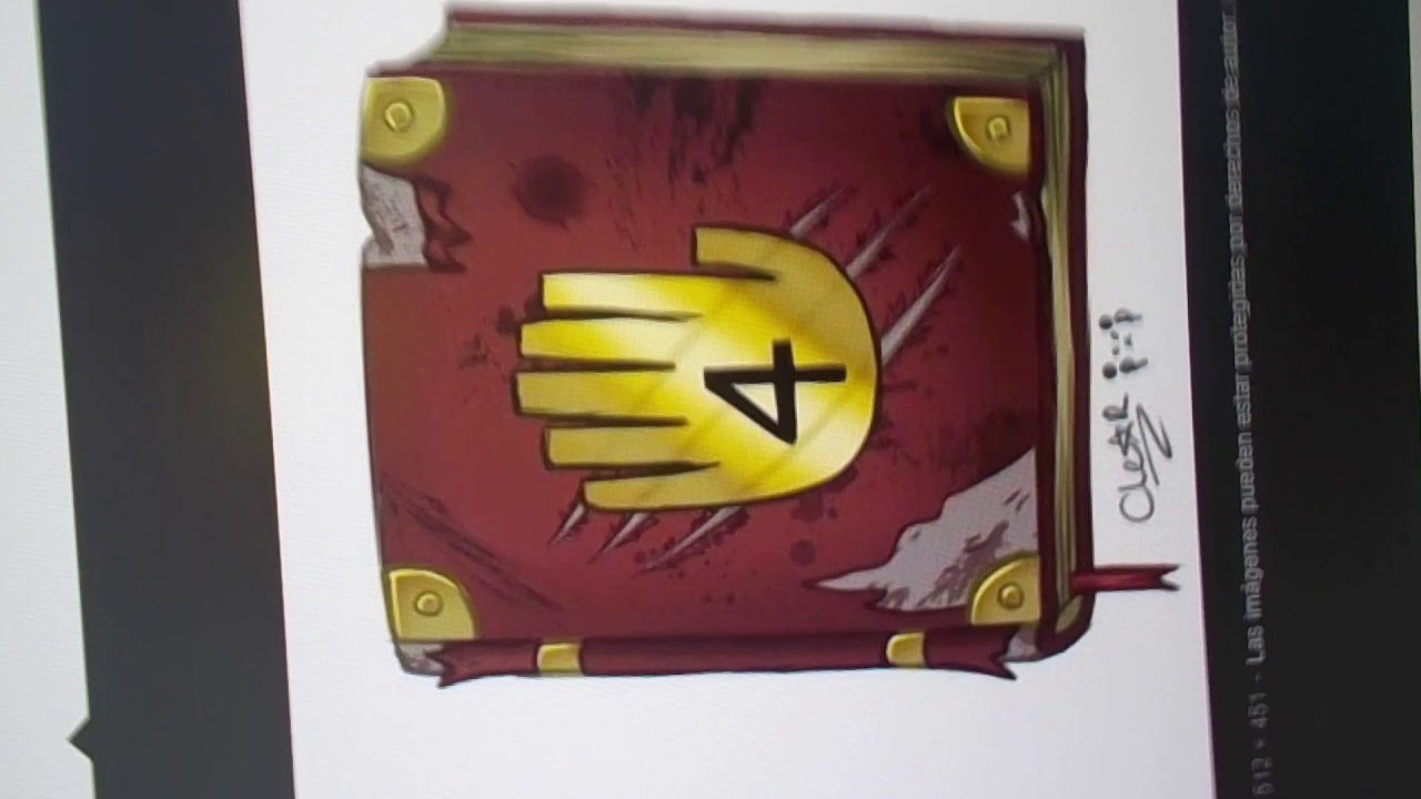 Como hacer el diario 4 de Gravity falls - YouTube