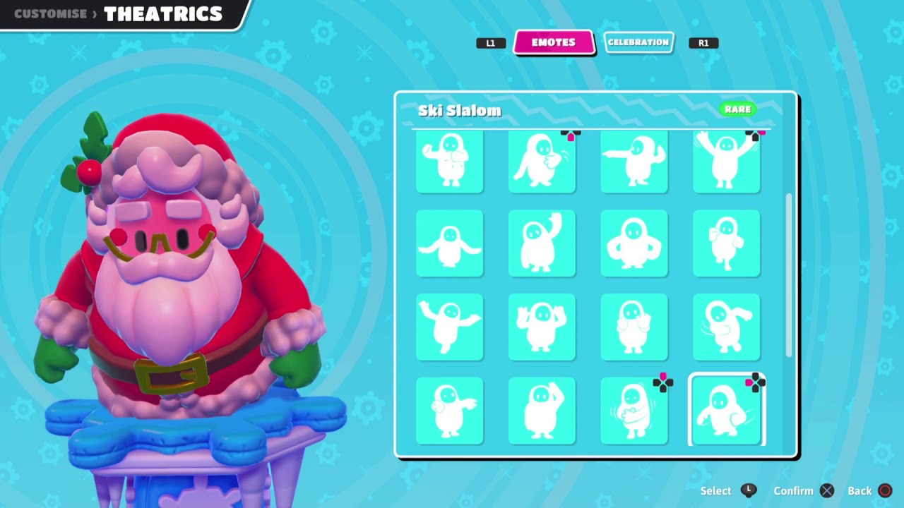FREE SANTA outfit - FALL GUYS - SANTA FALLS - check your locker - YouTube