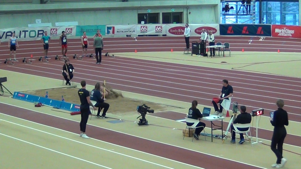 Kaiza Karlen, long jump @ Reykjavík International Games (Athletics ...