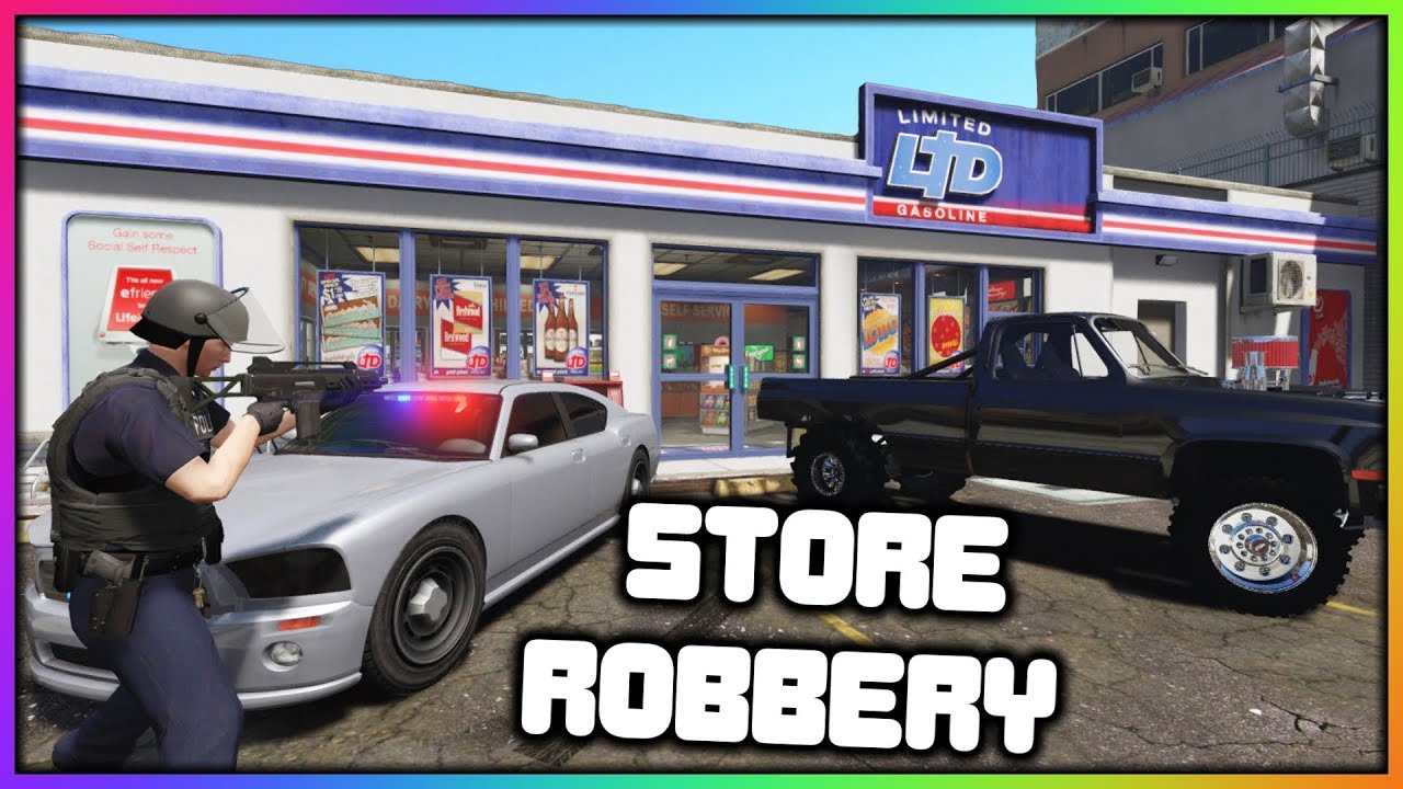 GTA 5 Roleplay - Store Robbery With Snipers | RedlineRP - YouTube
