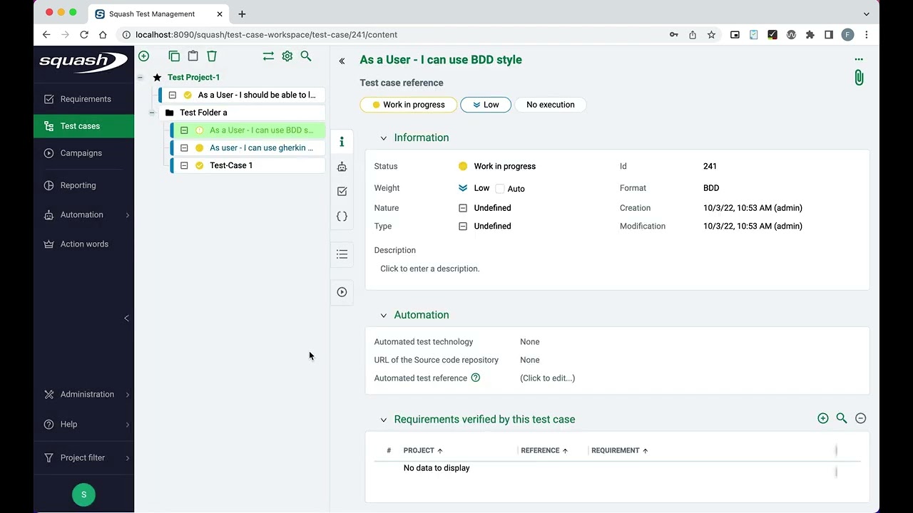 Squash TM - Part 2 - Pengenalan Jenis Test Case yang Tersedia - YouTube
