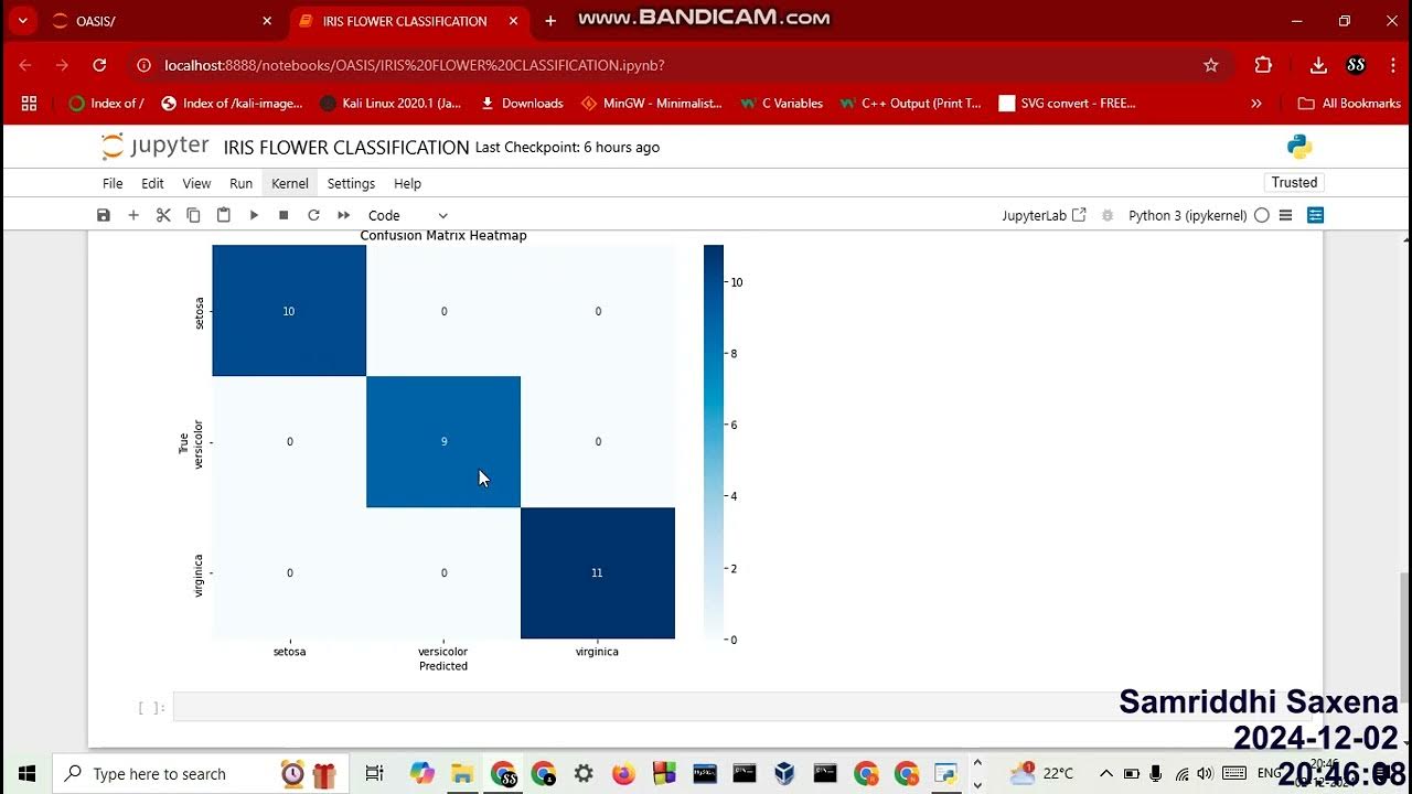 Task 1: Iris Flower Classification | Data Science Internship | Oasis Infobyte - YouTube