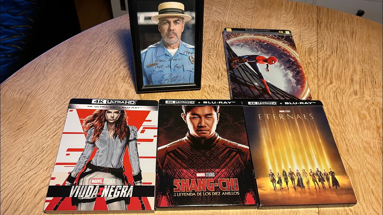 I completed my MCU phase 4 4K steelbook collection. - YouTube