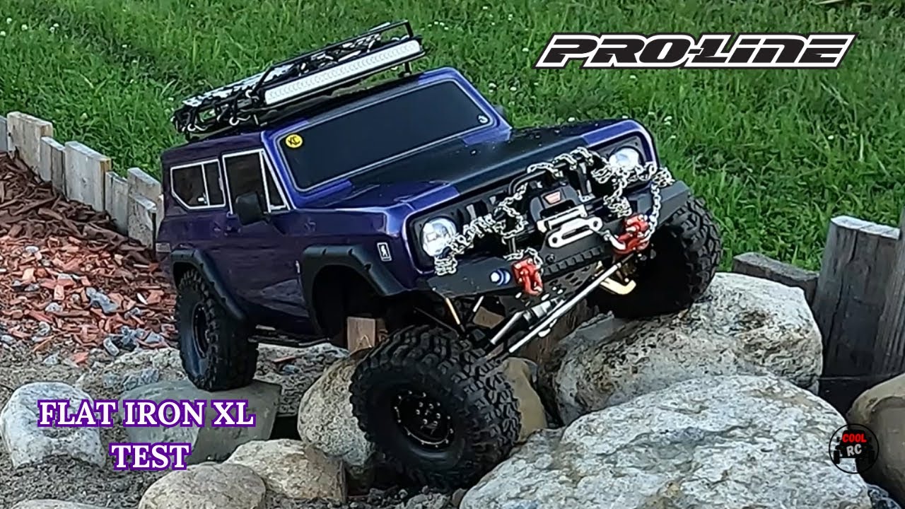 Rc Crawler Redcat Gen8 Scout II / I test the proline flat iron xl on my ...