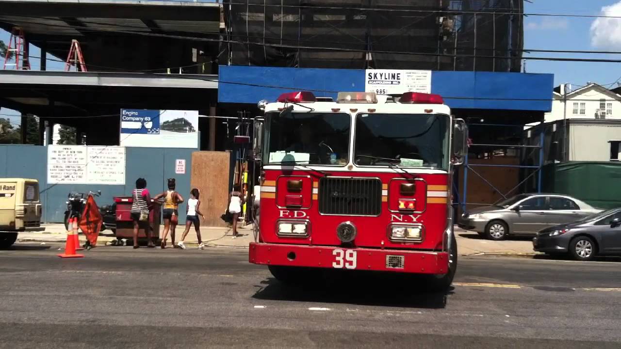 FDNY Engine 63 & Ladder 39 - YouTube