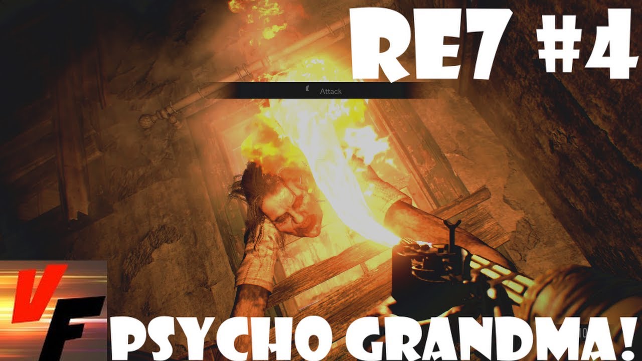 Psycho Grandma! || RE7 Part 4 - YouTube