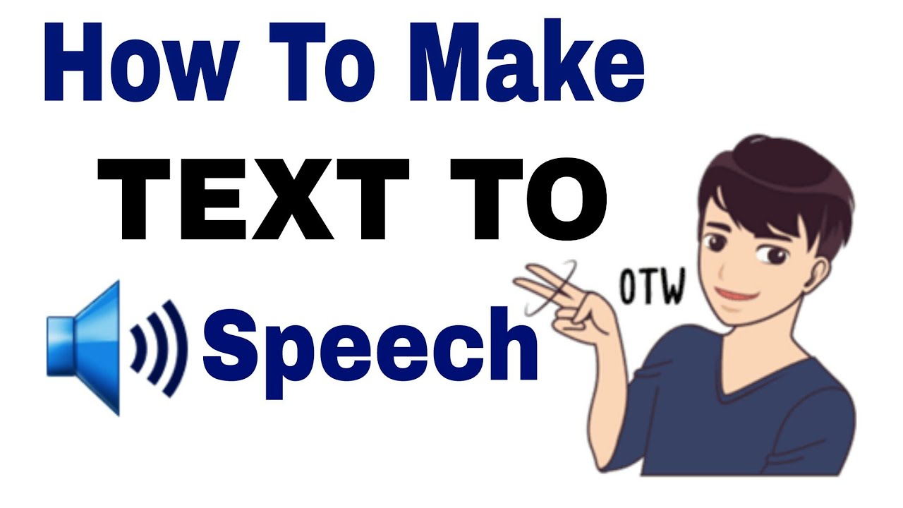 How To Make Text To Speech very Easy And Simple YouTube how-to-make-text-to-speech-very-easy-and-simple-youtube