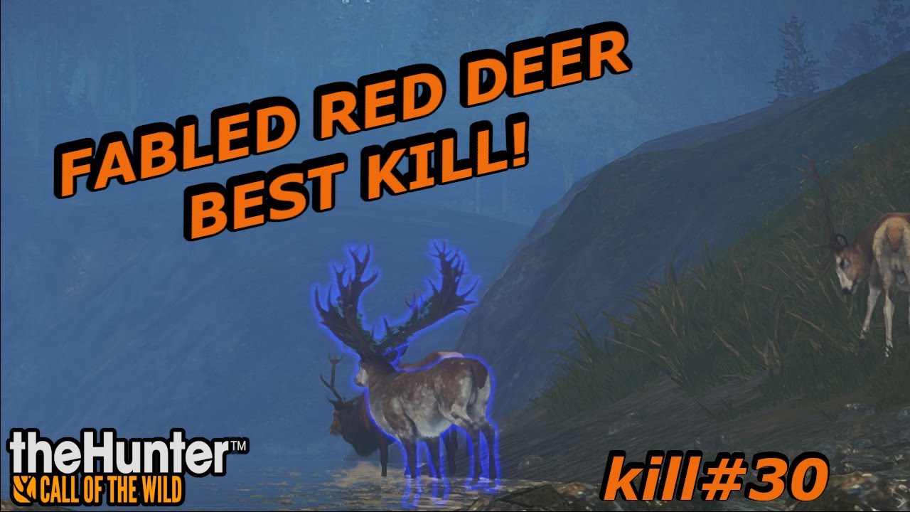 RED DEER GREAT ONE (FABLED) Hunted Down Just After 30 Kills ...