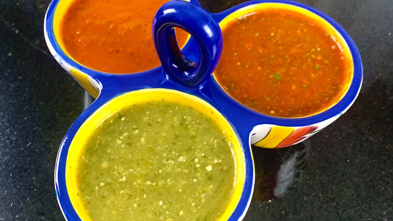 DESPUES DE PROBAR ESTAS SALSAS NO QUERRAS NINGUNA OTRA || 3 SALSAS ...