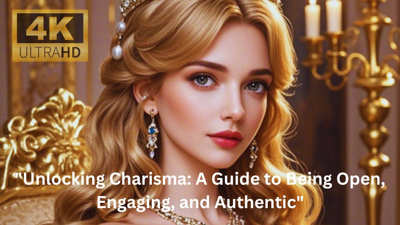 "Unlocking Charisma: A Guide to Being Open, Engaging, and Authentic"# ...