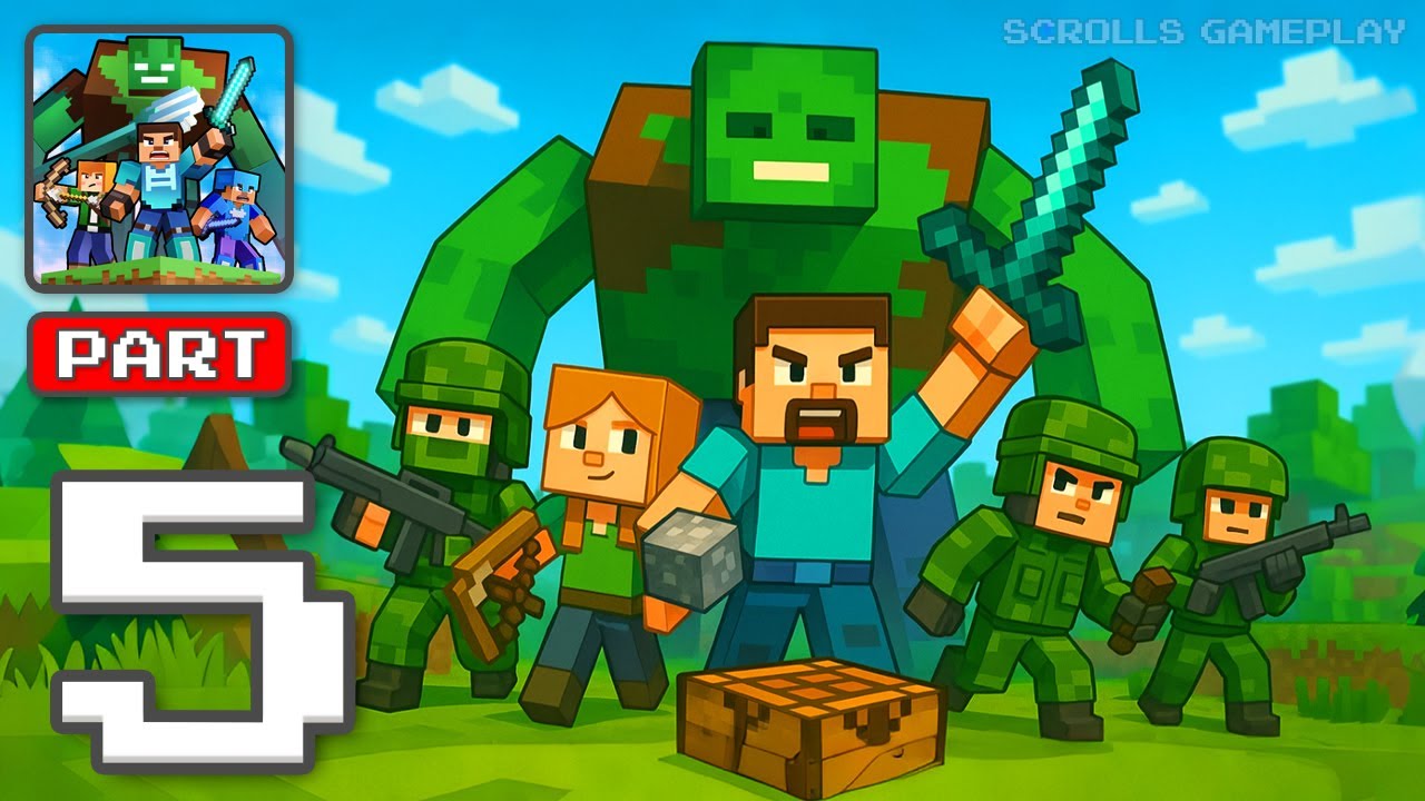 Mob Battle: Craft Army - Gameplay Walkthrough Part 5 - Command Your ...