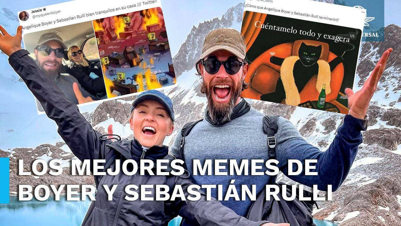 Se desatan memes por la supuesta ruptura de Angelique Boyer y Sebastián ...