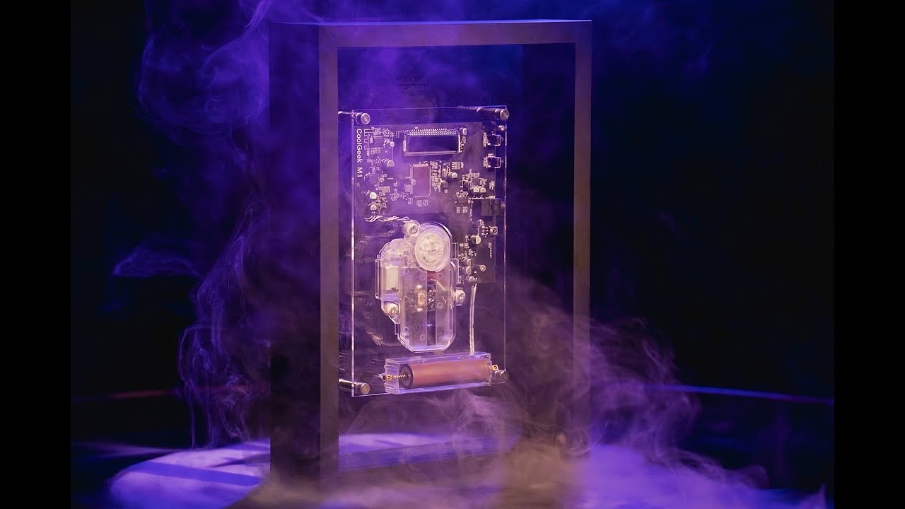 CoolGeek M1 Music Frame CD Player - YouTube