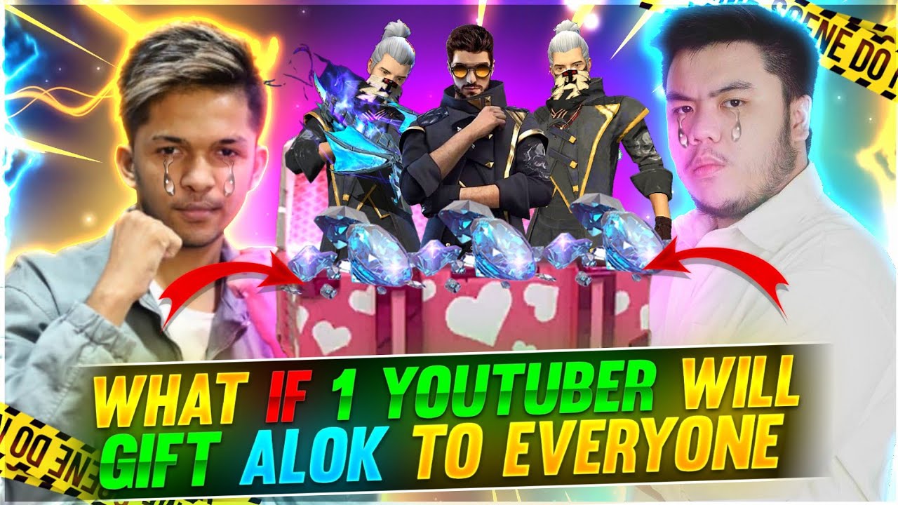 What If 1 YouTuber will Gift alok To Everyone 😶 #shorts #freefireshorts ...