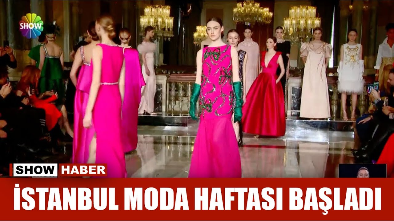 İstanbul moda haftası başladı - YouTube