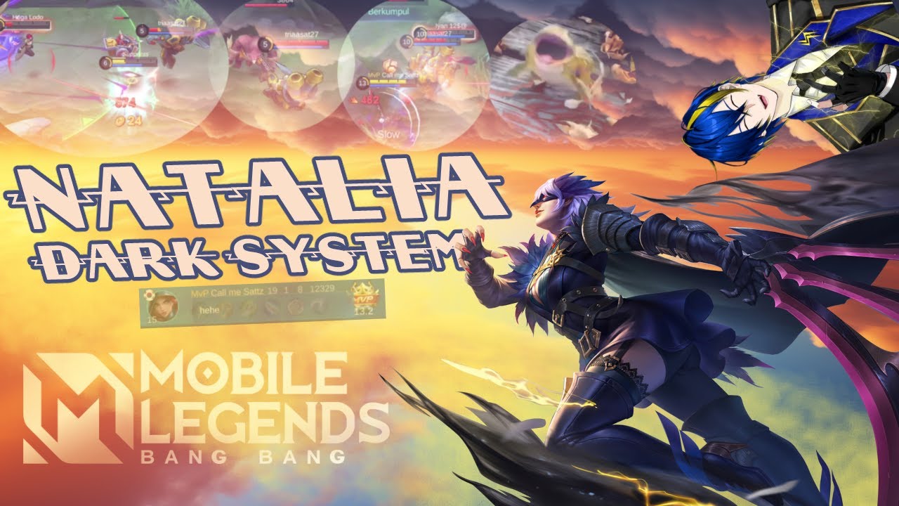 NATALIA DARK SYSTEM MOBILE LEGENDS - YouTube