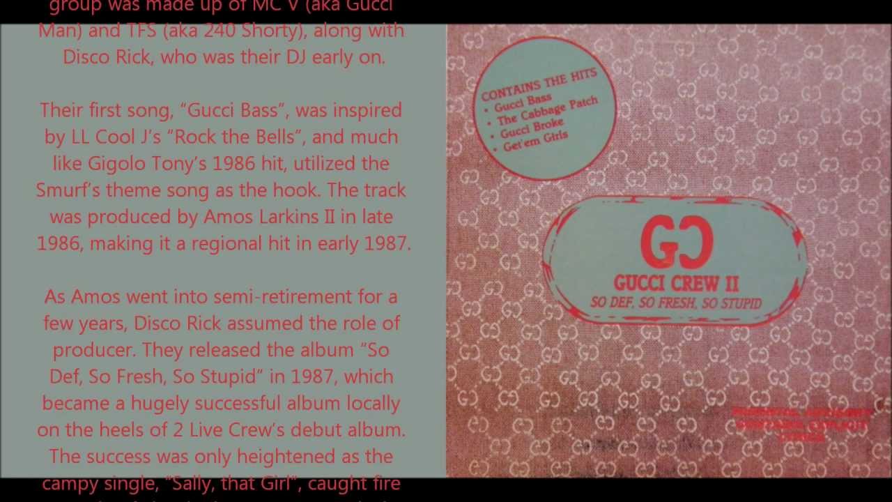 Gucci Crew II - And the beat goes - YouTube