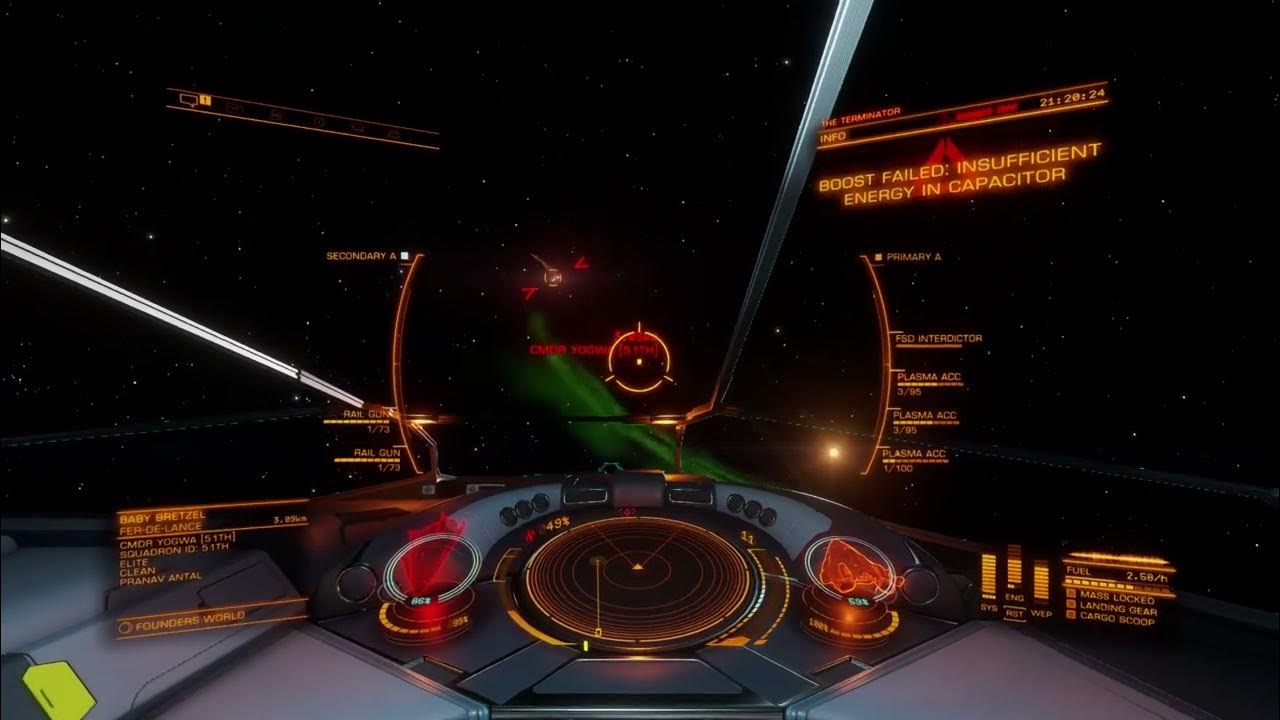 Elite Dangerous CMDR Yogwa PVP - YouTube