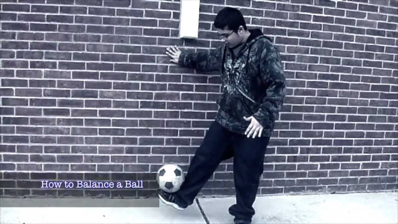 How to Balance a Soccer Ball - YouTube