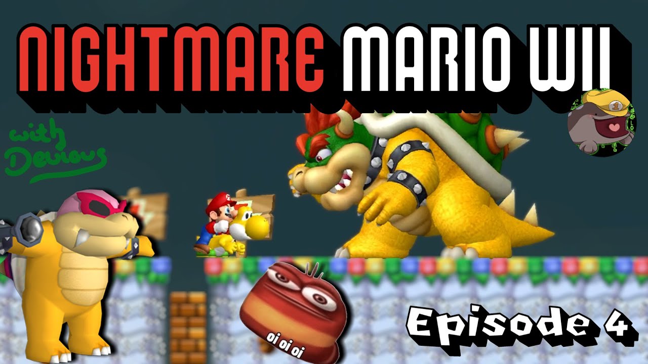 Devious Nightmare Mario Wii. Episode 4 #nightmaremario #nsmbwii #nsmbw ...