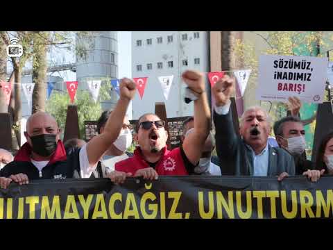 İzmir Emek ve Demokrasi Güçleri: 10 Ekim Ankara Katliamı siyasi bir cinayettir