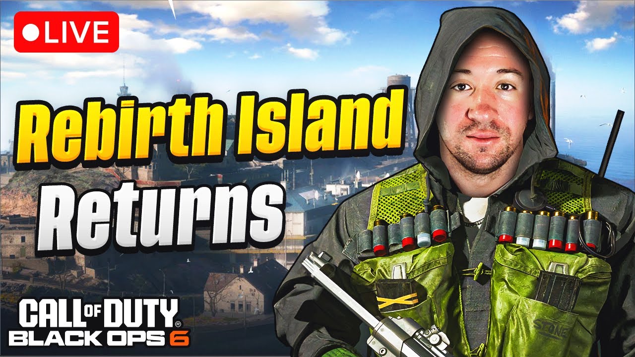 🔴LIVE - Rebirth Island Returns to BO6 Warzone! Best Meta Loadouts and ...