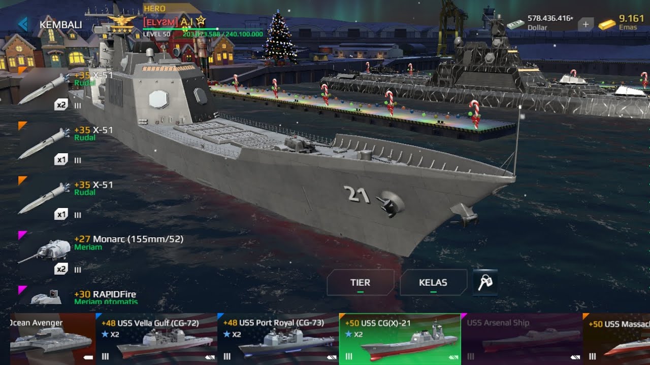 USS CGX With Full X-51-good for predict shoot -Modern Warships Online ...